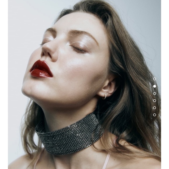 Zara | Jewelry | Zara Rhinestone Choker | Poshmark